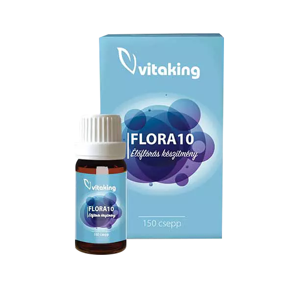 FLORA10 élőflórás készítmény (6 ml) - VitaKing