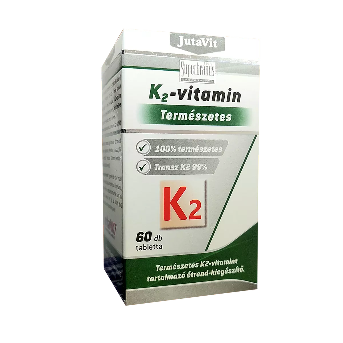 K2 vitamin 120 μg (60 tab.) - JutaVit