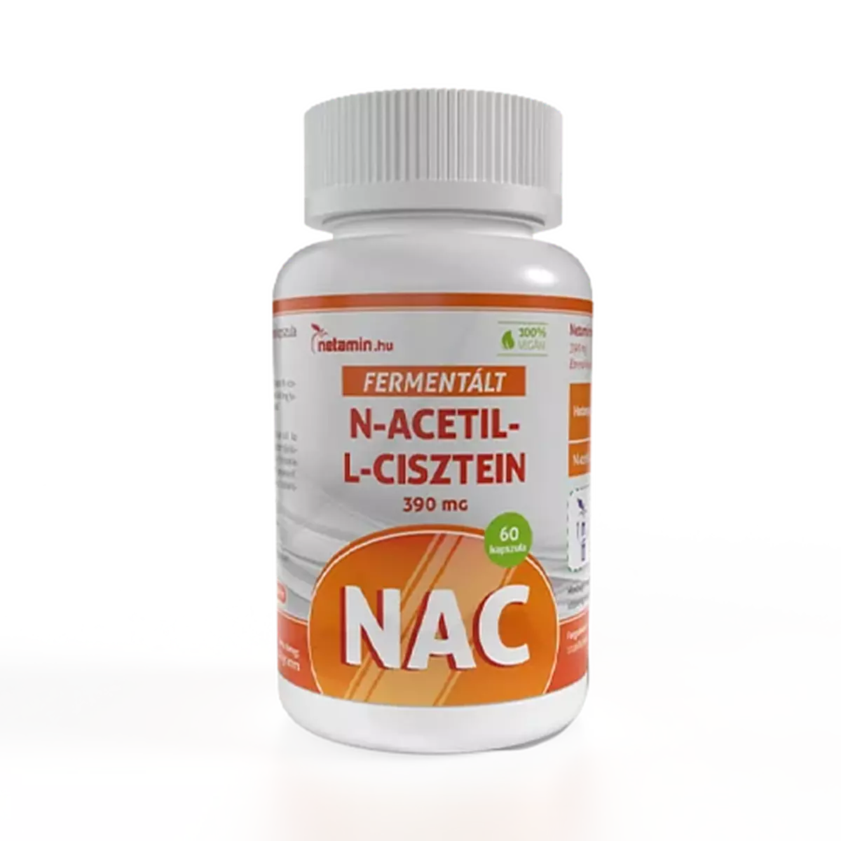 Fermentált N-acetil-L-cisztein (60 kap.) - Netamin