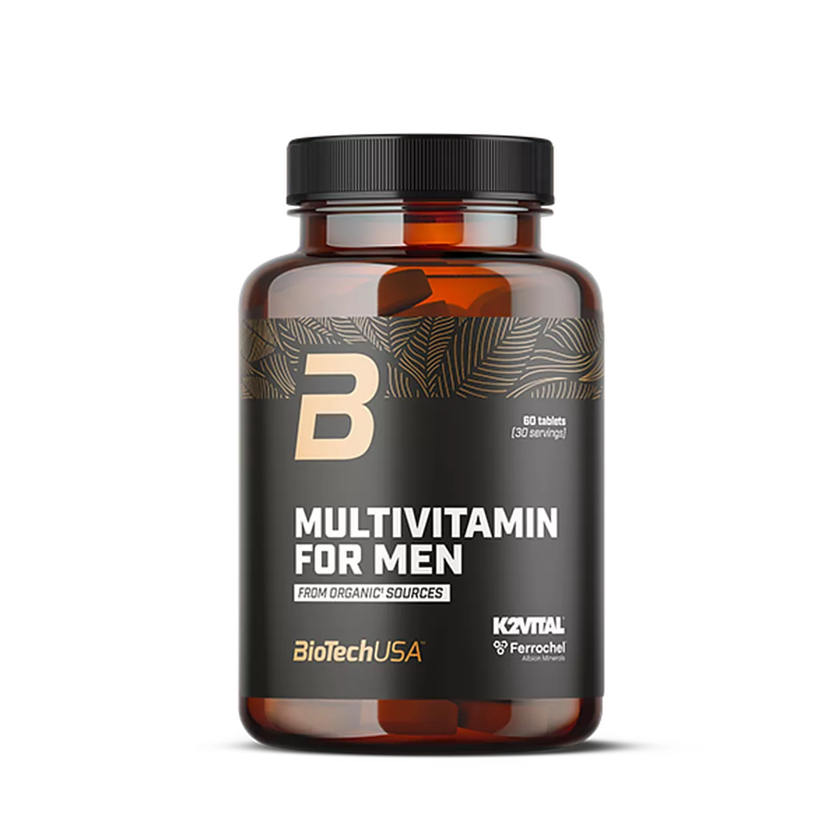 Multivitamin for Men from organic sources (60 tab.) - BioTech USA