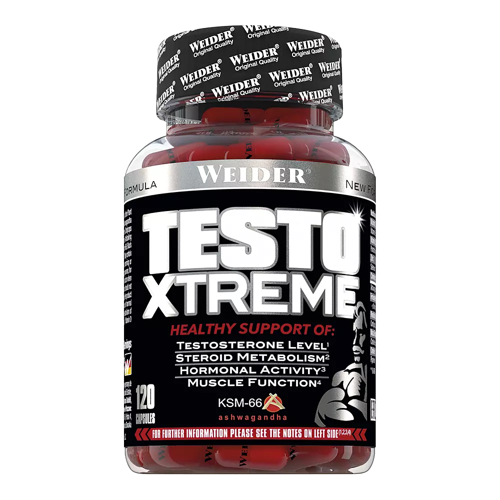 Testo Xtreme (120 kap.) - Weider Nutrition