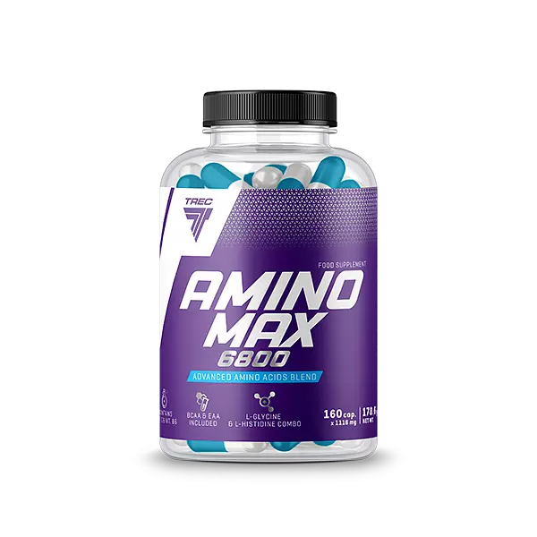 AminoMax 6800 (160 kap.) - Trec Nutrition